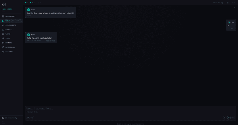 InnerZero: Free Private AI Assistant That Runs on Your PC